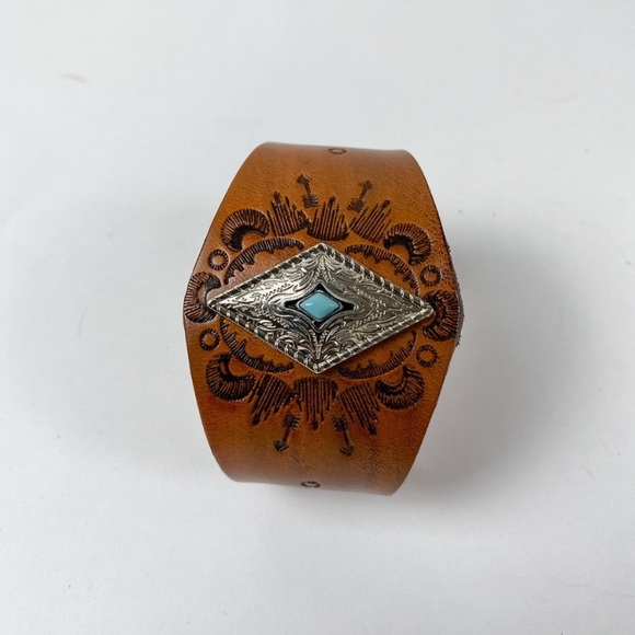 Free People | Jewelry | New Triangle Concho Western Boho Tribal ...